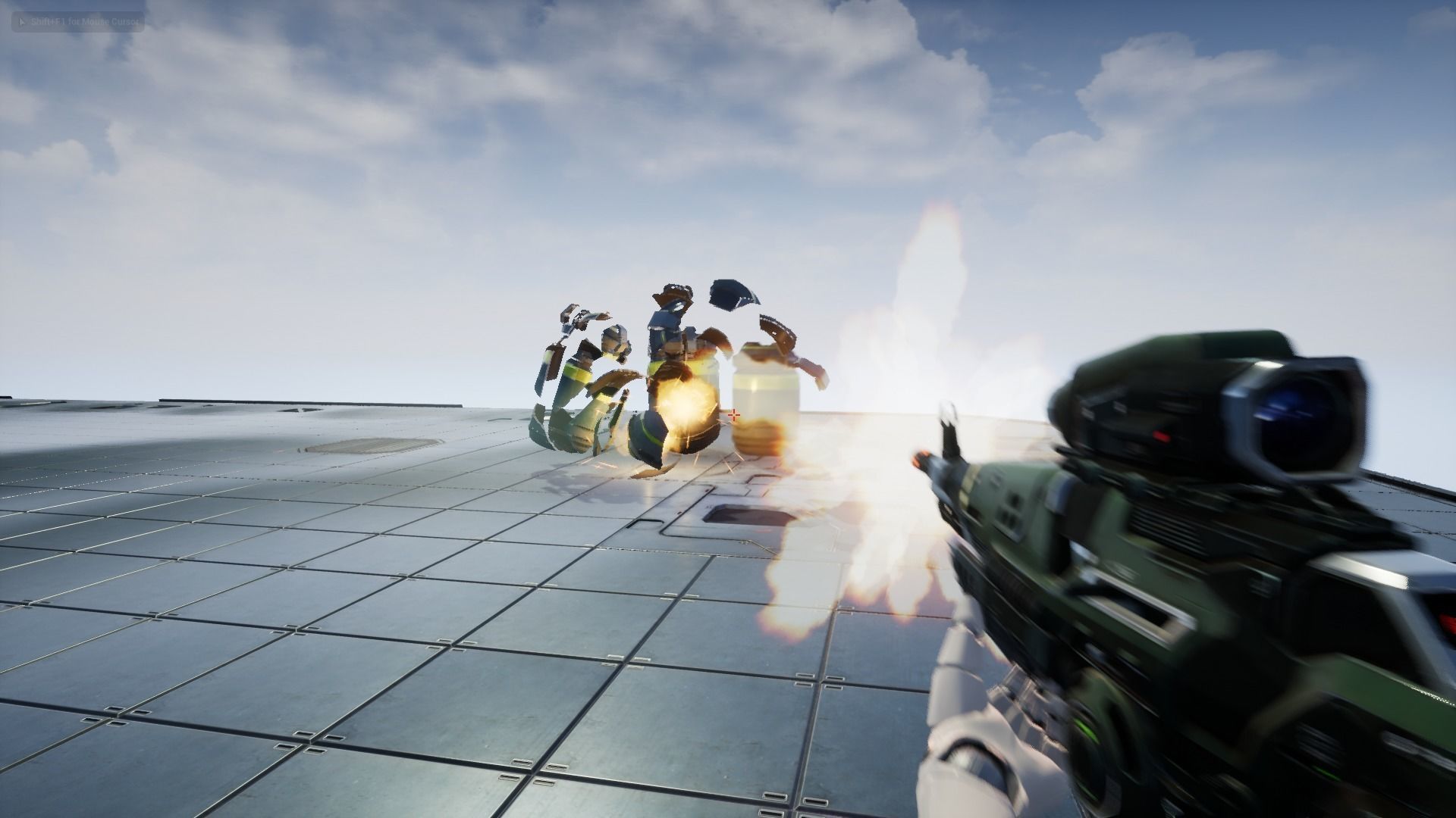 3D model Sci-Fi Assault Rifle - game model VR / AR / low-poly | CGTrader