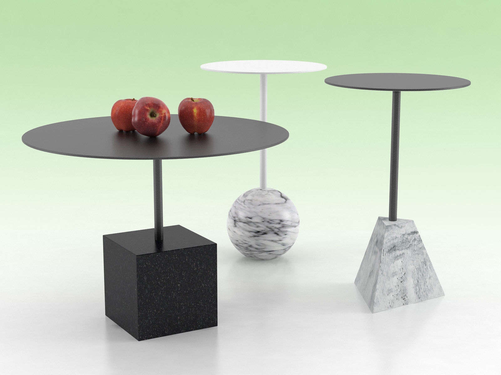 Knockout tables free 3D model | CGTrader