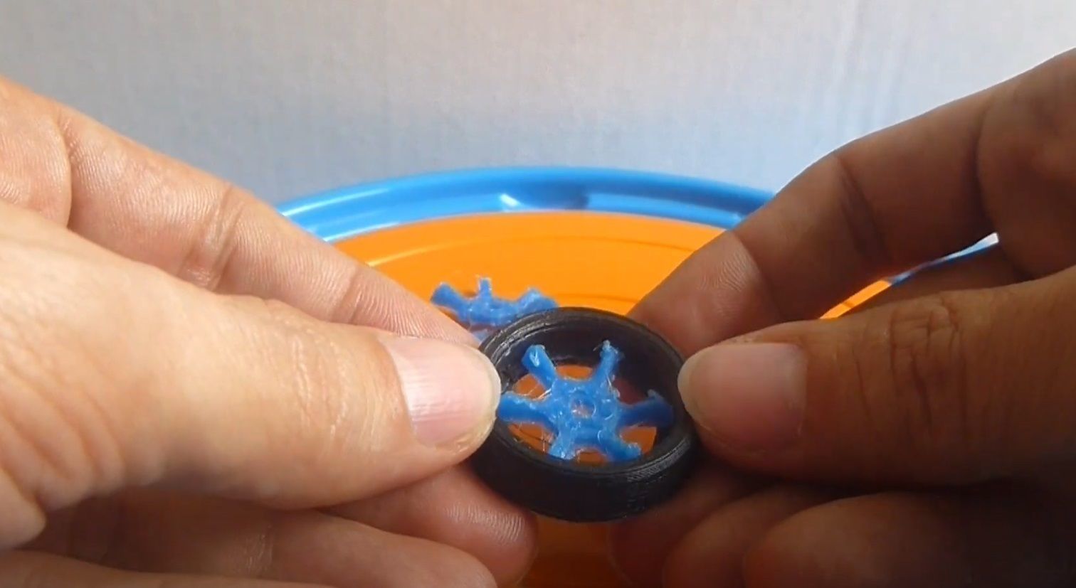 Wheel Tire Crome 3D printable for beginners 3D model 3D printable ...