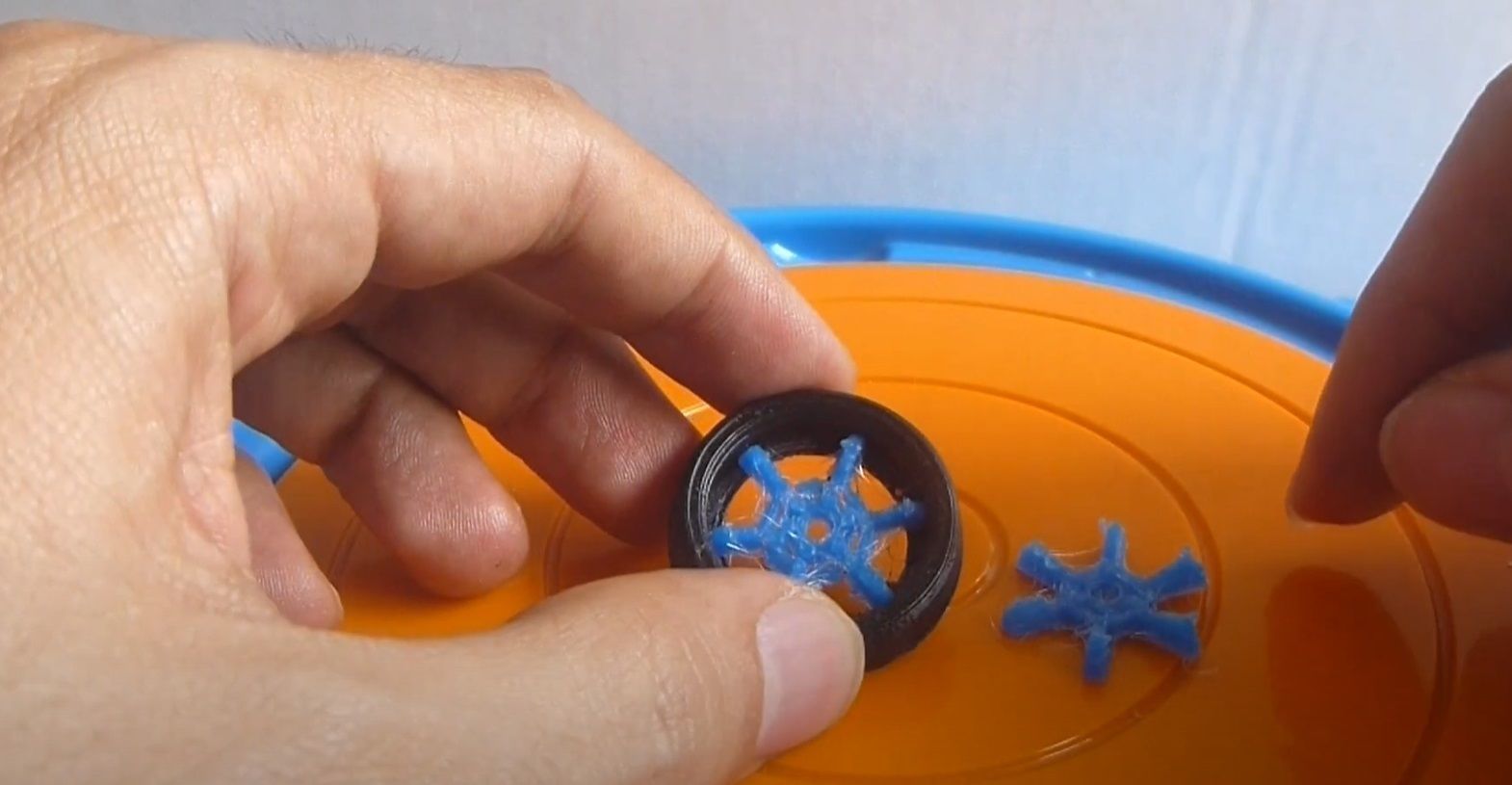 Wheel Tire Crome 3D printable for beginners 3D model 3D printable ...