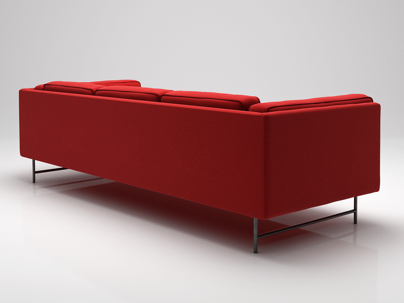 Bank Sofa 3 Seater 3D model | CGTrader