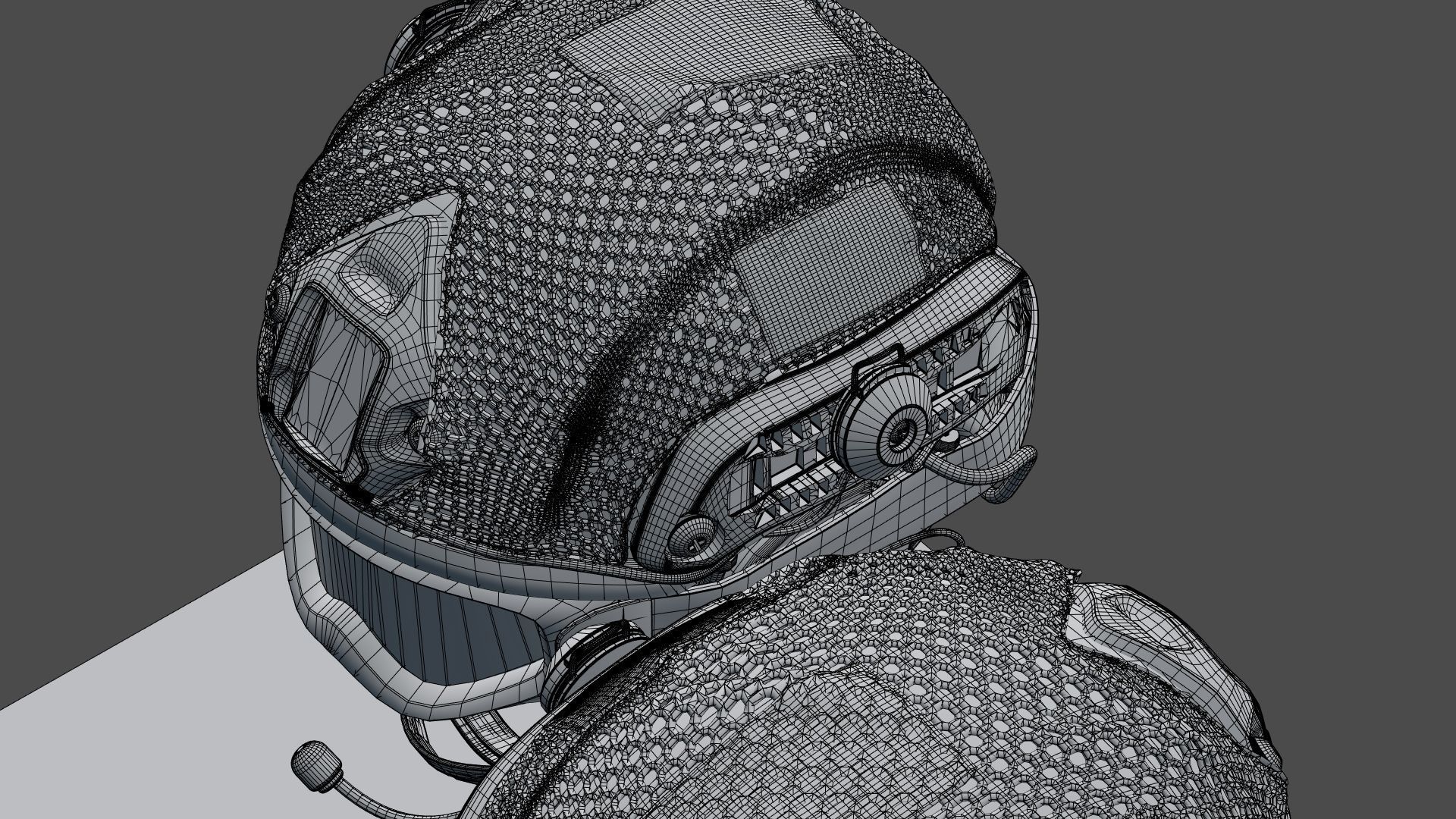 SOLDIER Helmet bulletproof 3D model | CGTrader