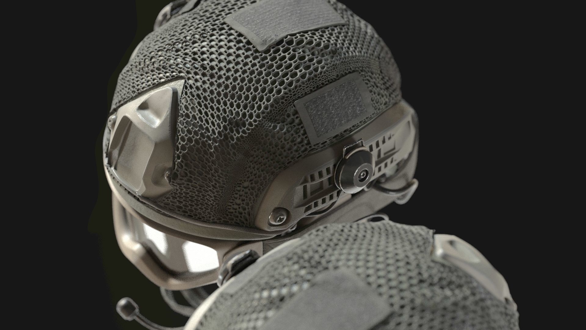 SOLDIER Helmet bulletproof 3D model | CGTrader