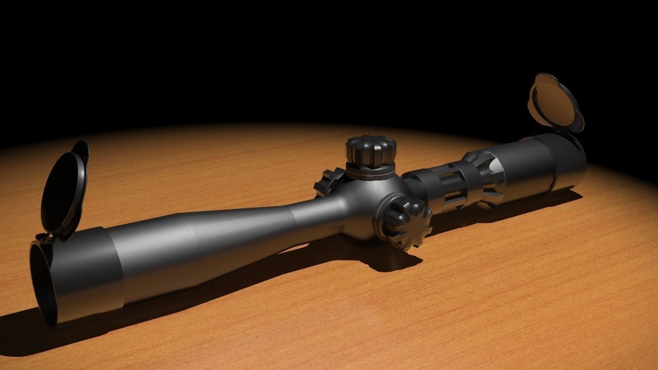 Sniper Scope 3D model | CGTrader