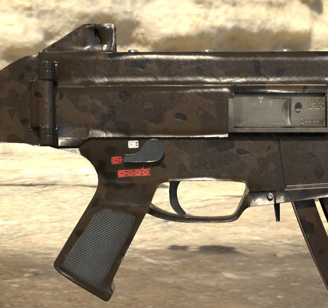 3D model Game Asset Machine gun - Low poly VR / AR / low-poly | CGTrader