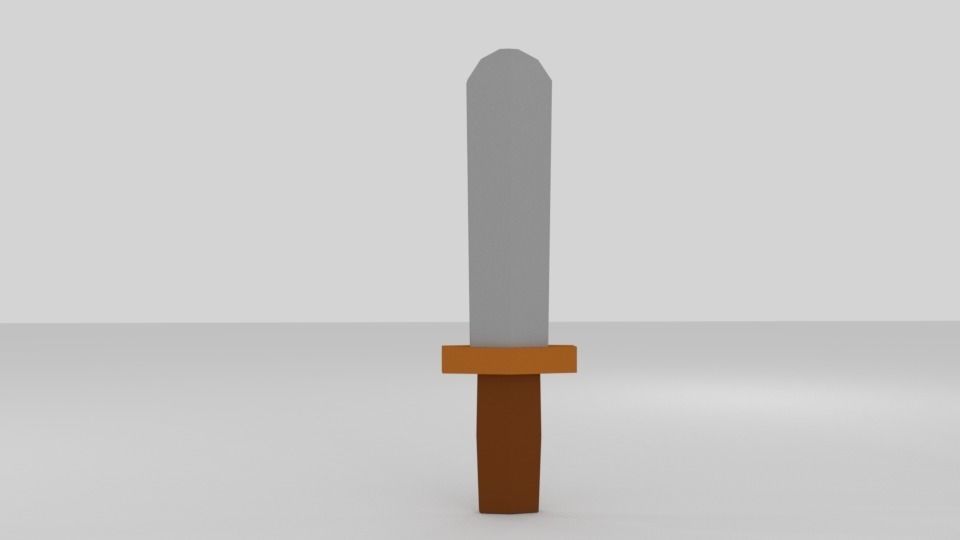 Low Poly Swords Collection sword 3D model | CGTrader