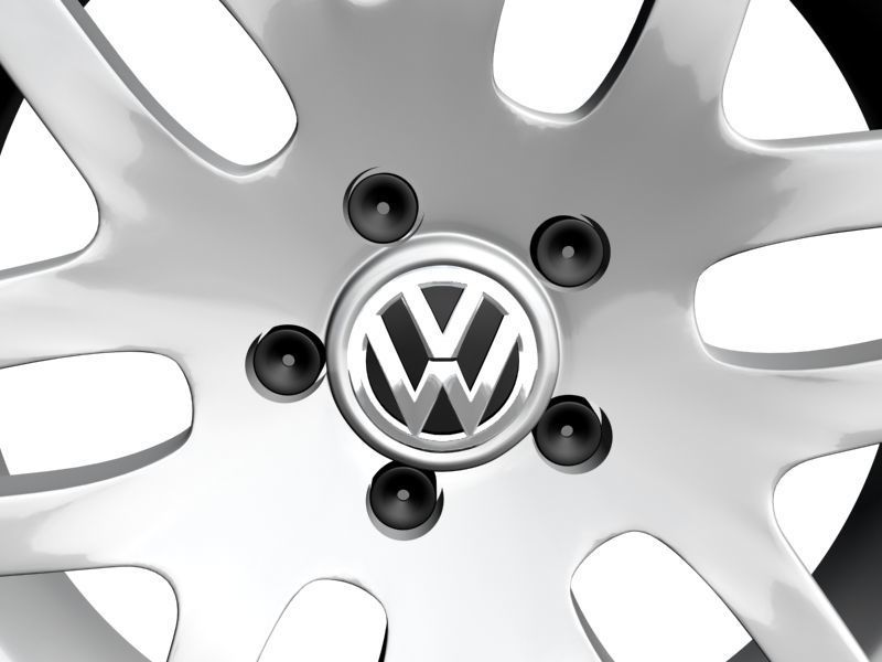 Volkswagen Polo 9n sedan Wheel free 3D model | CGTrader
