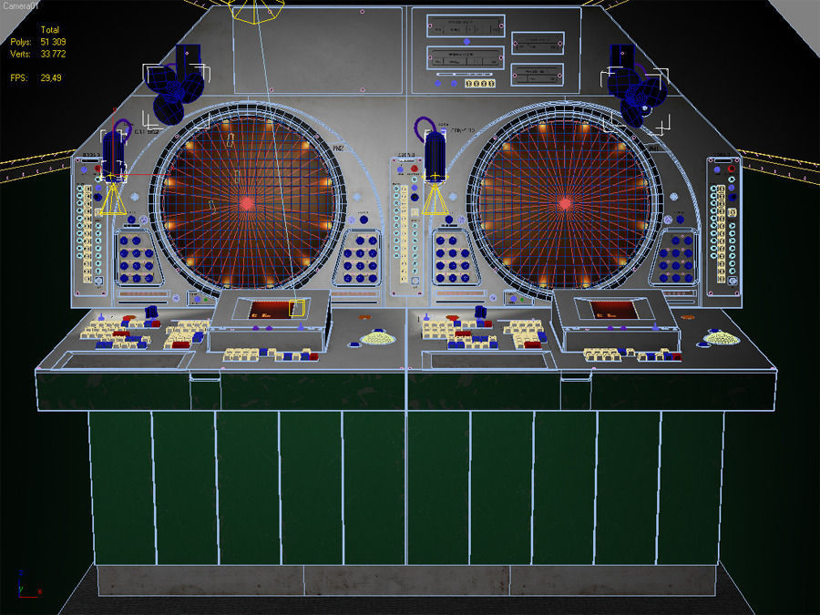 3D model 9S467 Soviet radar post VR / AR / low-poly animated | CGTrader