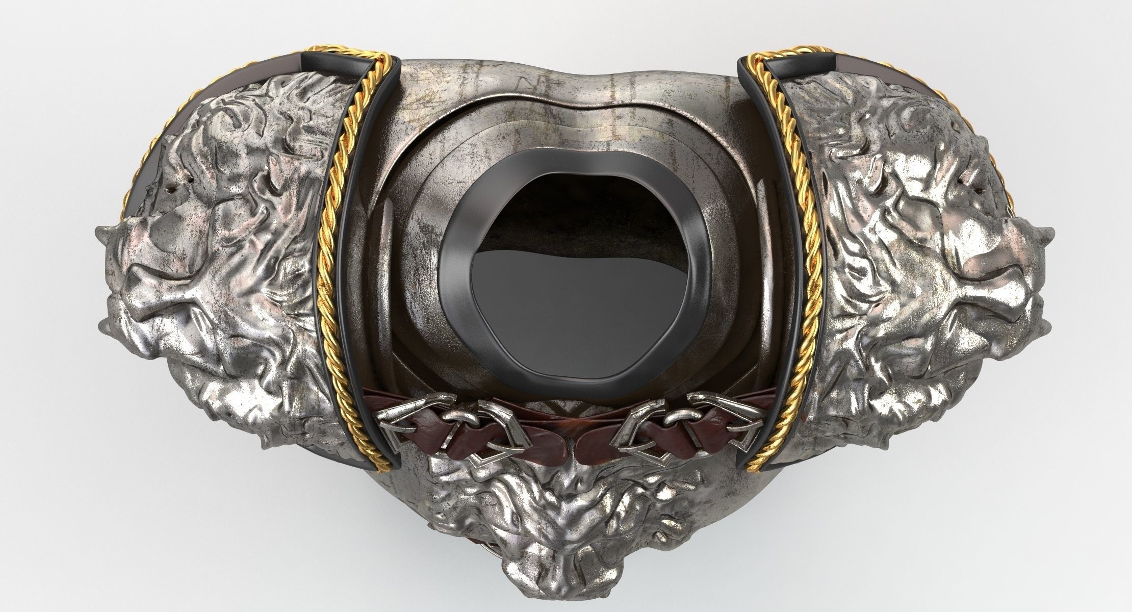 Medieval Lion Body Armor 3D model | CGTrader