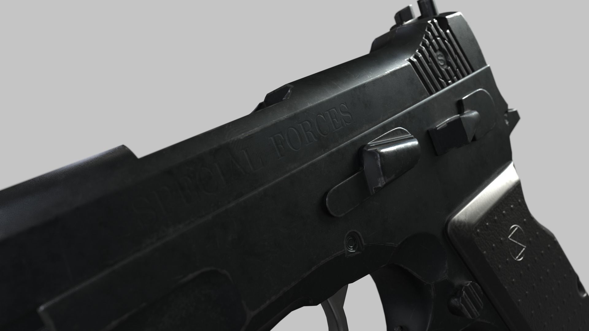 3D model Bren Ten 10mm PBR VR / AR / low-poly | CGTrader