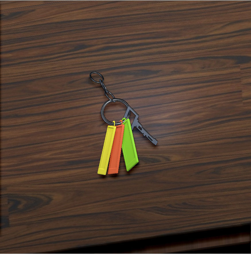 charm label free 3D model 3D printable | CGTrader
