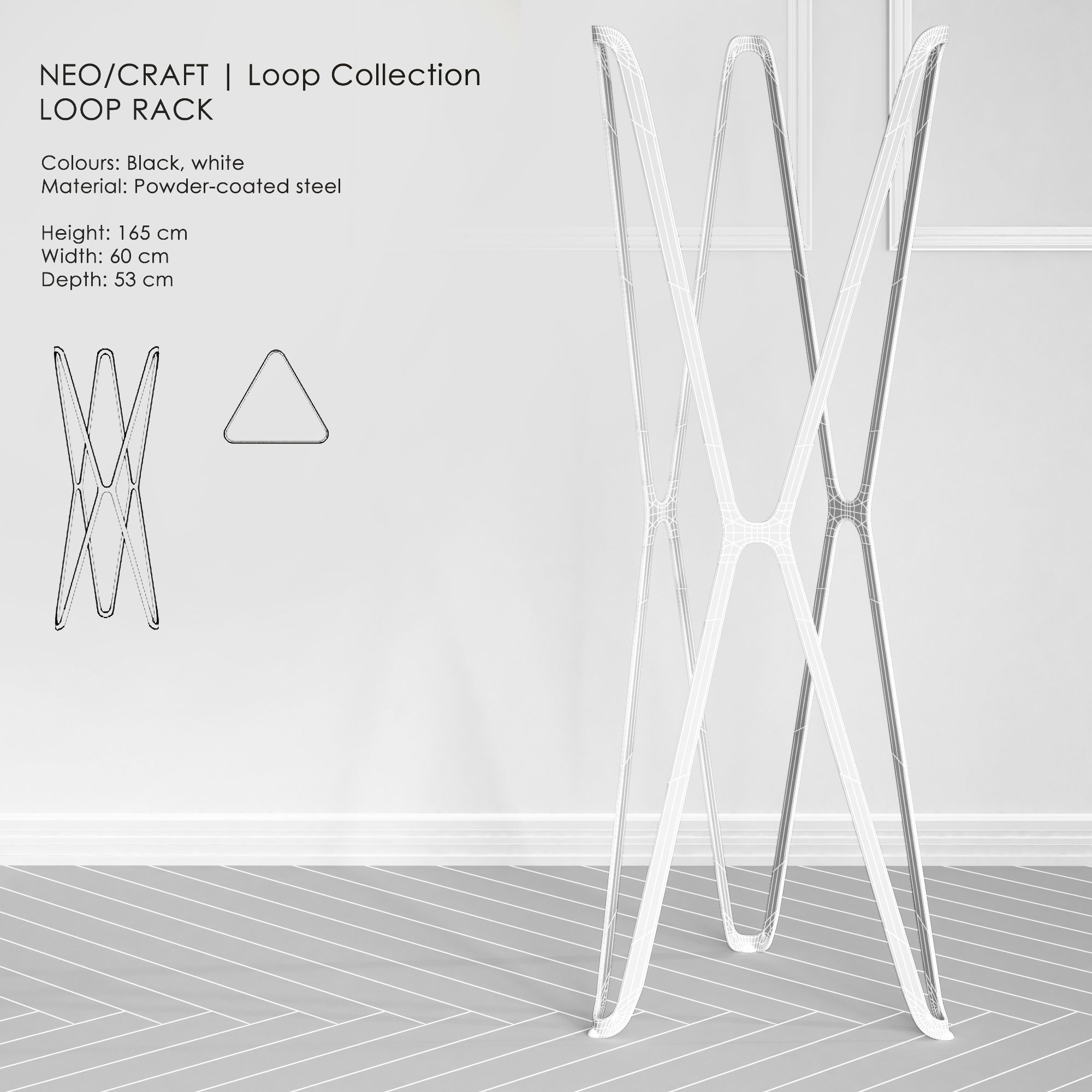 3D model LOOP RACK VR / AR / low-poly | CGTrader