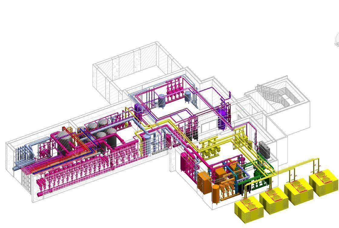 Revit MEP Hospital Project Model 3D model | CGTrader