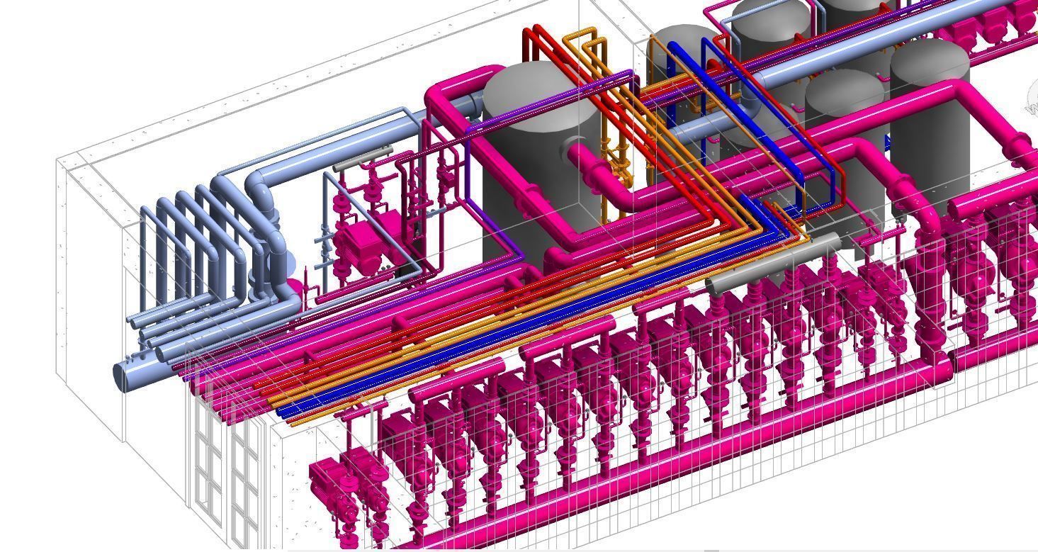 Revit MEP Hospital Project Model 3D model | CGTrader