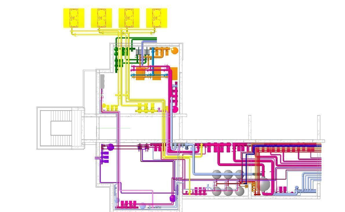 Revit MEP Hospital Project Model 3D model | CGTrader