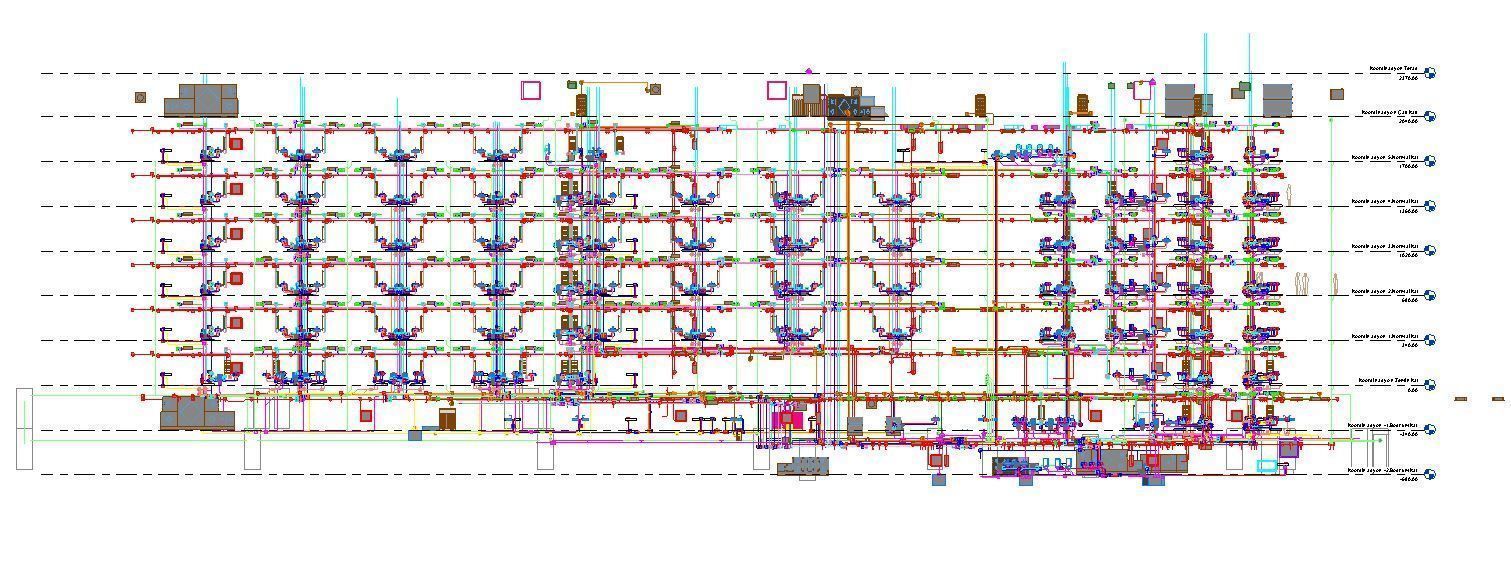 Revit MEP All System Project Model 3D model | CGTrader