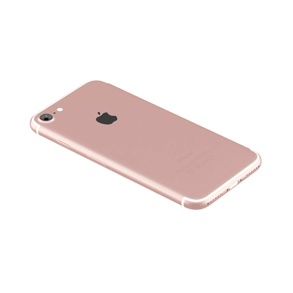 iPhone 7 Pink 3D model | CGTrader