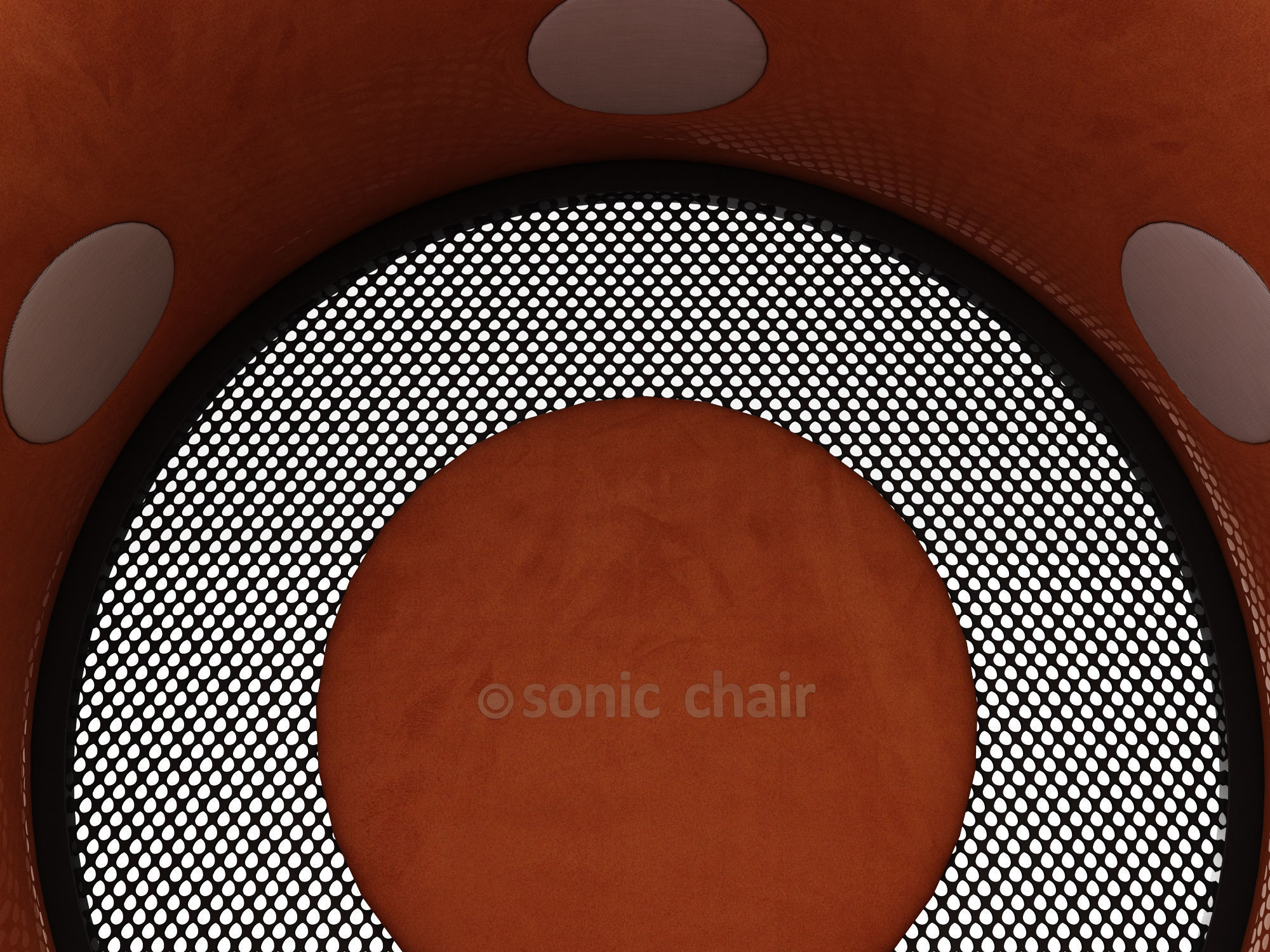 Sonic chair 3D model | CGTrader