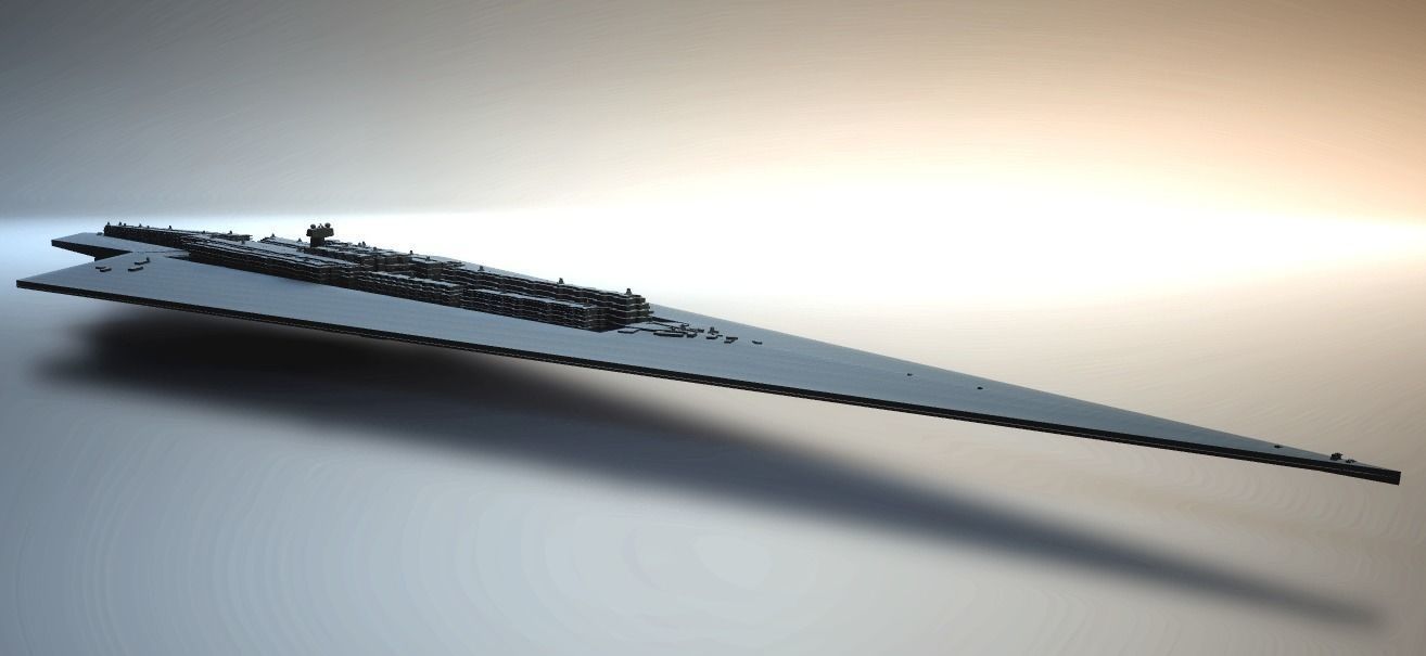 3D model STAR WARS - EXECUTOR class Super Star Destroyer VR / AR / low-poly | CGTrader