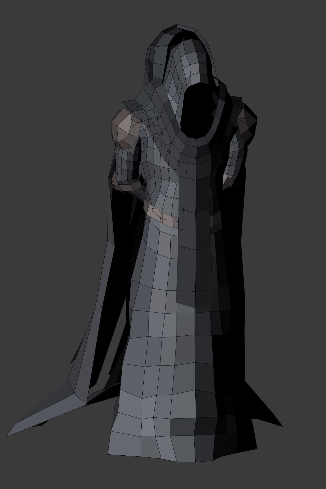 3D model Two Magic Robes with Hood VR / AR / low-poly | CGTrader
