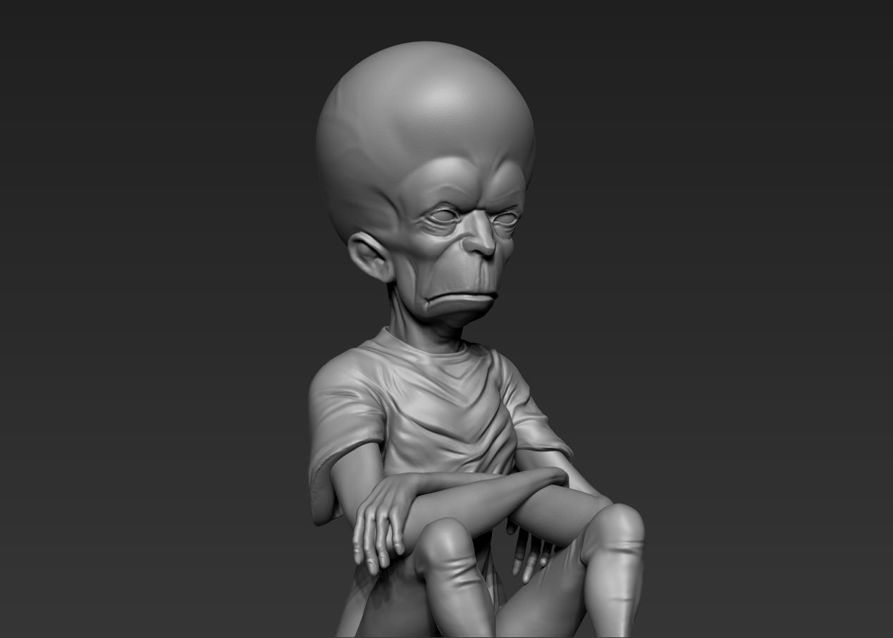 Mekon from The Eagle Comic 3D model 3D printable | CGTrader