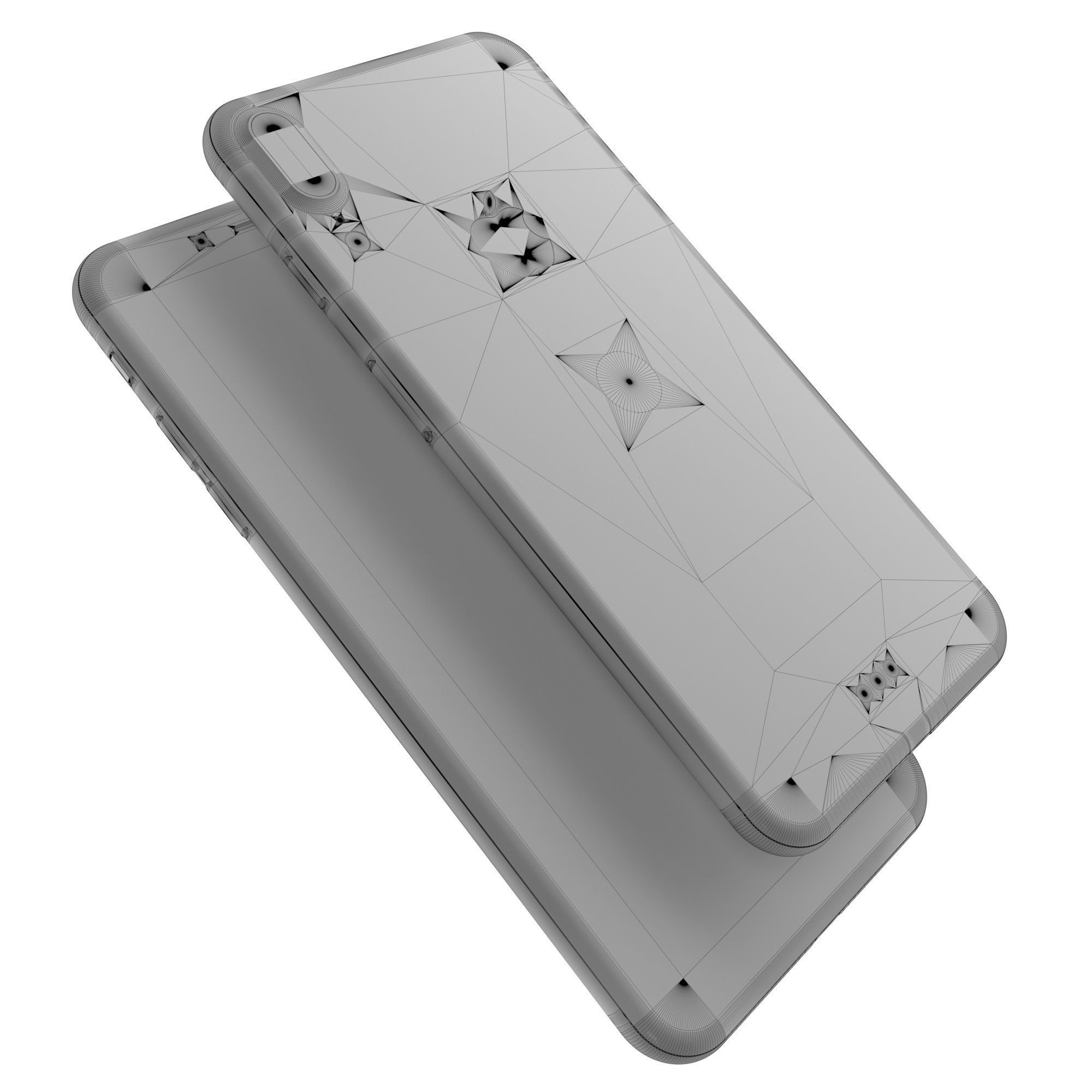 3D model Apple iPhone8 2017 Rounded edges Leak All Colors VR / AR / low-poly | CGTrader