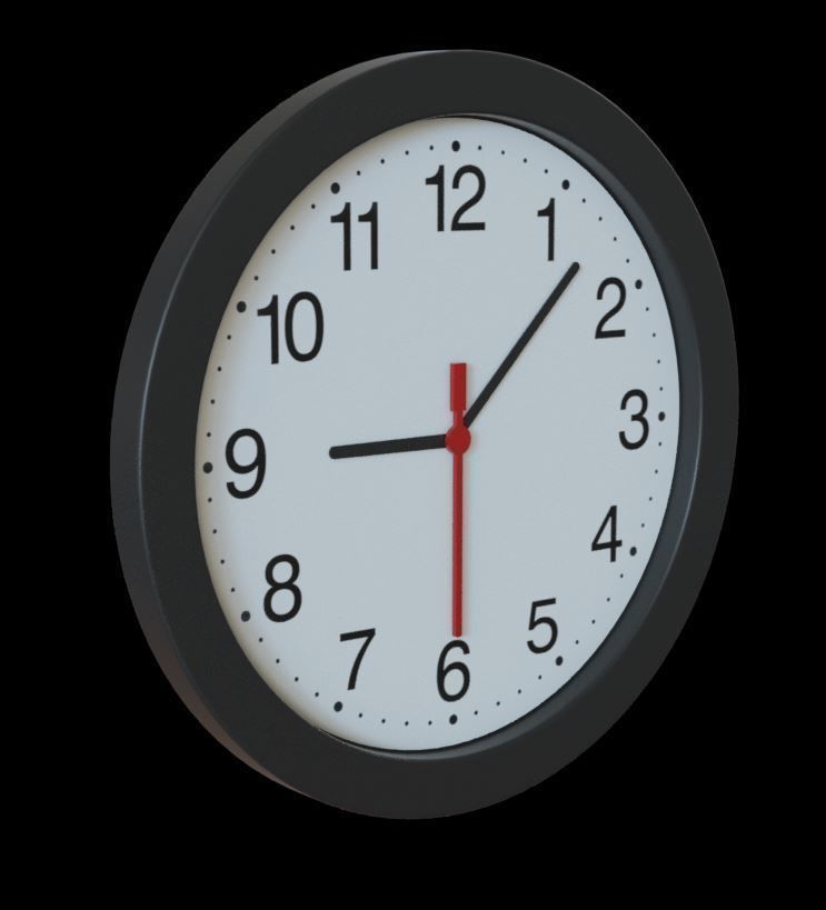 wall clock 3D model | CGTrader