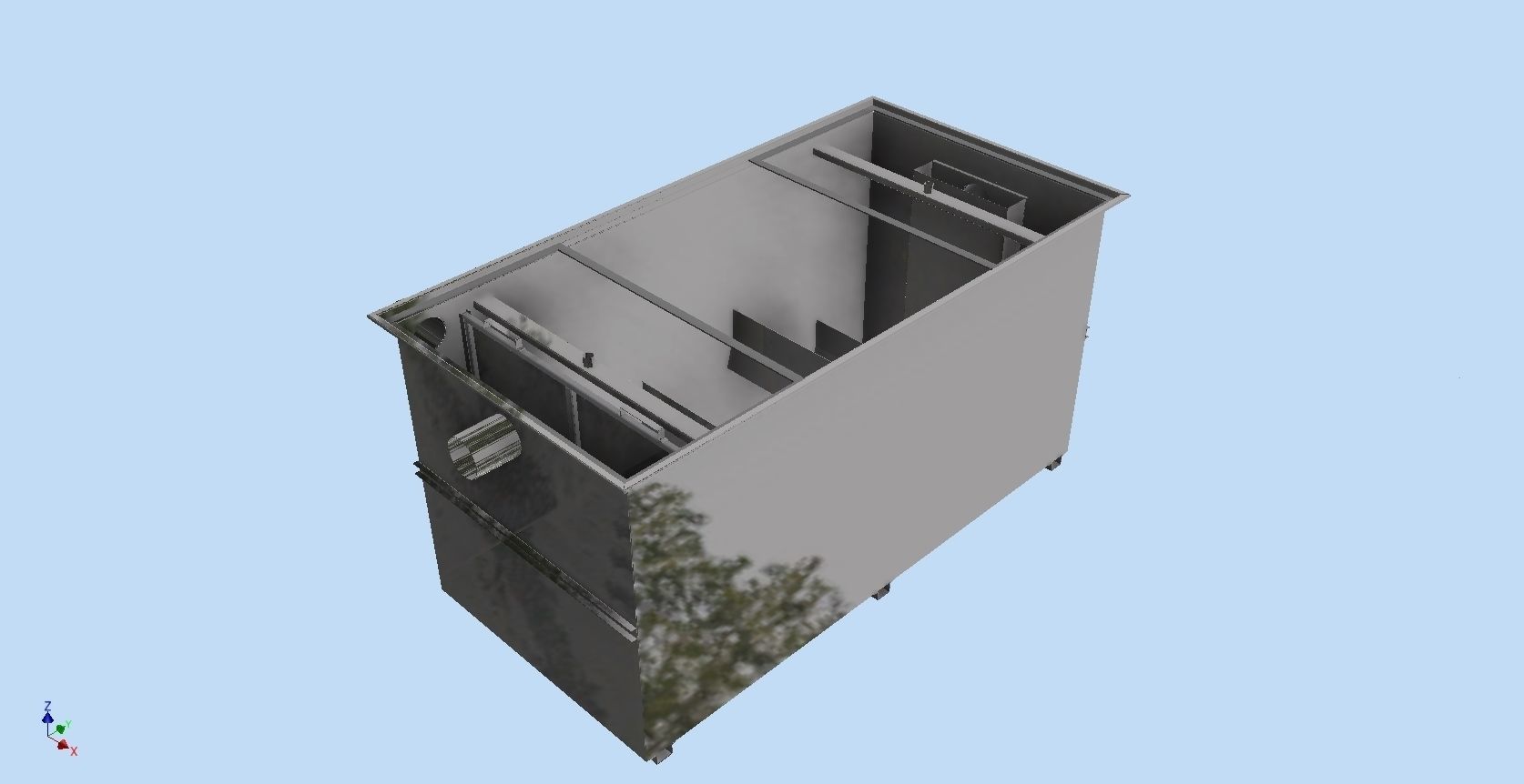 Big grease trap 3D model | CGTrader