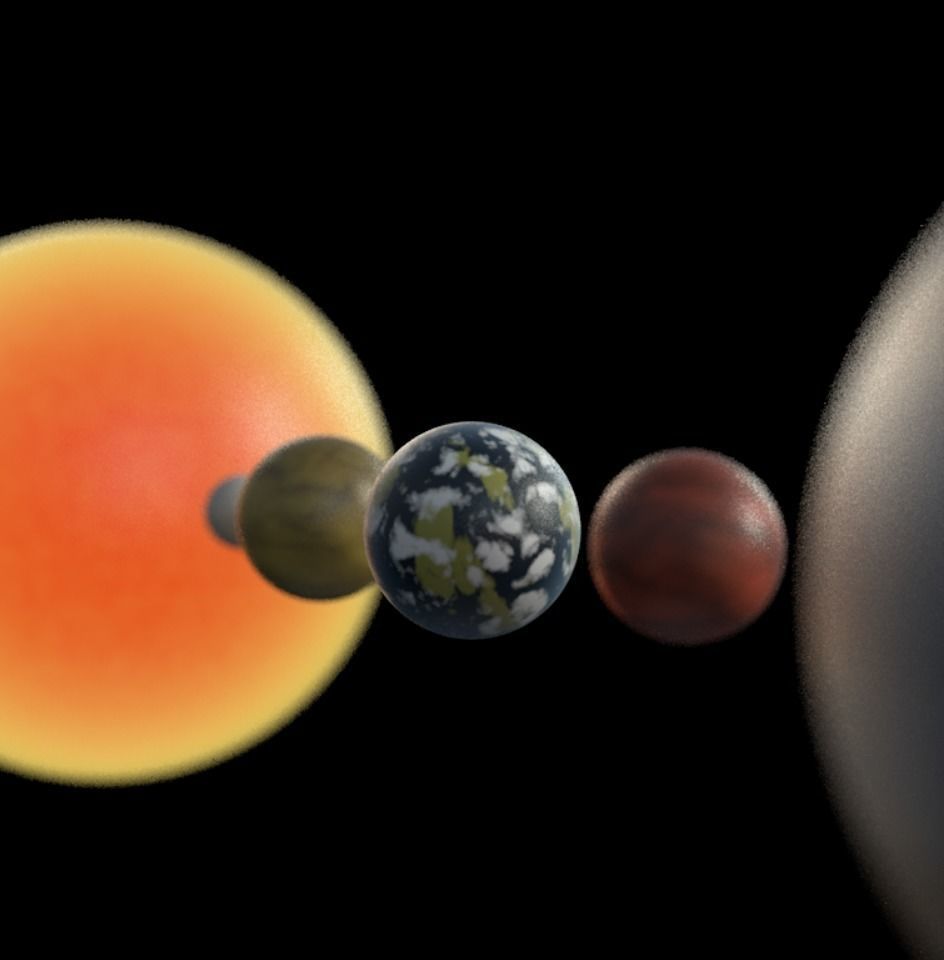 Solar System - Cinema 4D 3D model | CGTrader