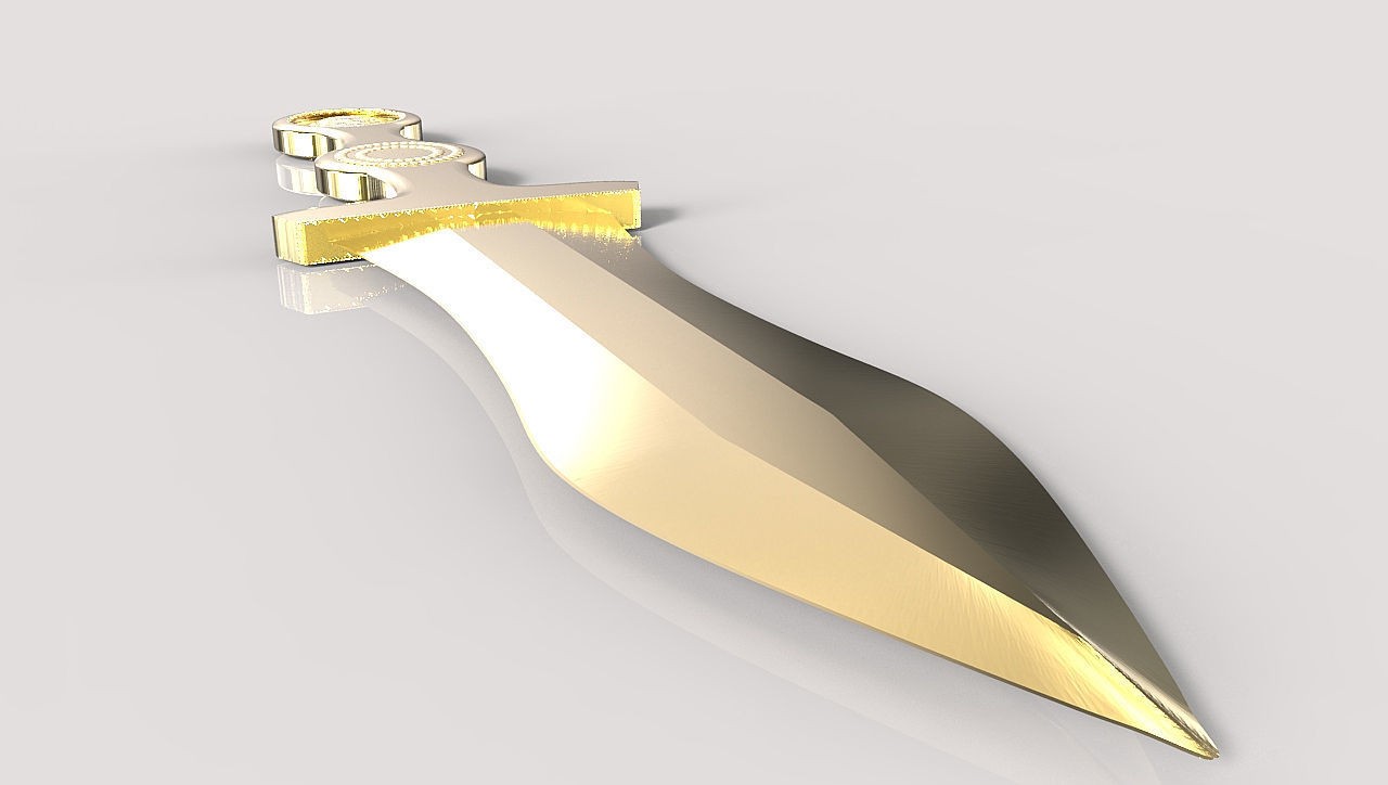 Functionnal roman pugio replica 3D model 3D printable | CGTrader