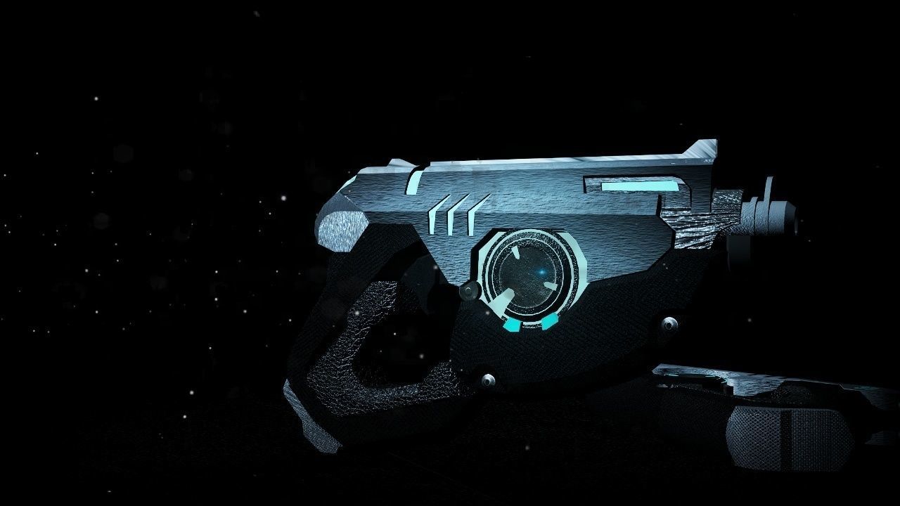 3D model Overwatch - tracer gun VR / AR / low-poly | CGTrader