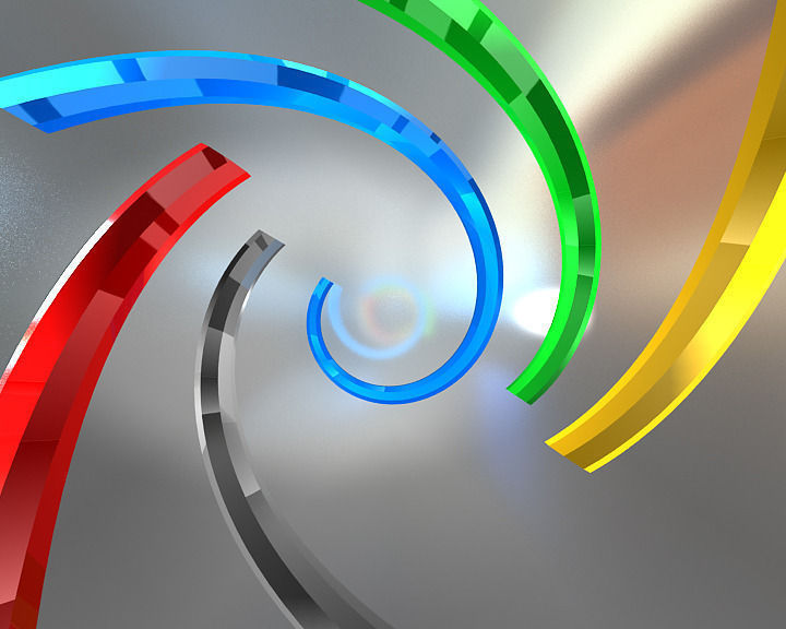 Animated Olympic Rings 3D Model Game ready animated .max - CGTrader.com