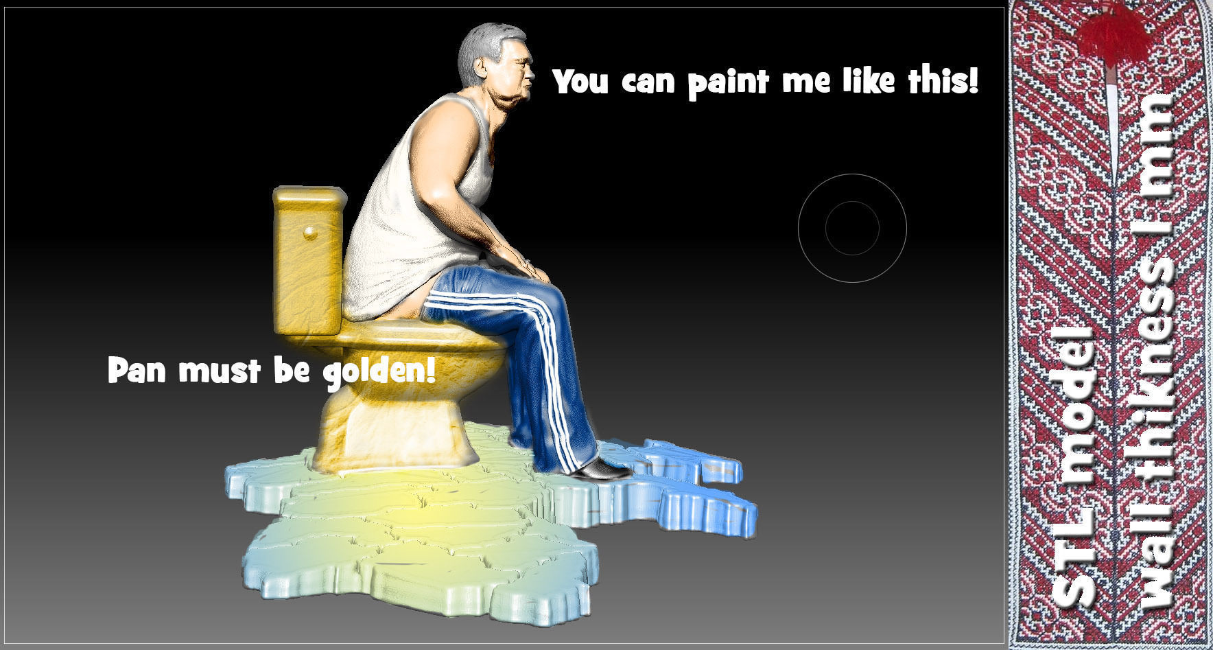 Monument to corruption stl 3D model 3D printable | CGTrader