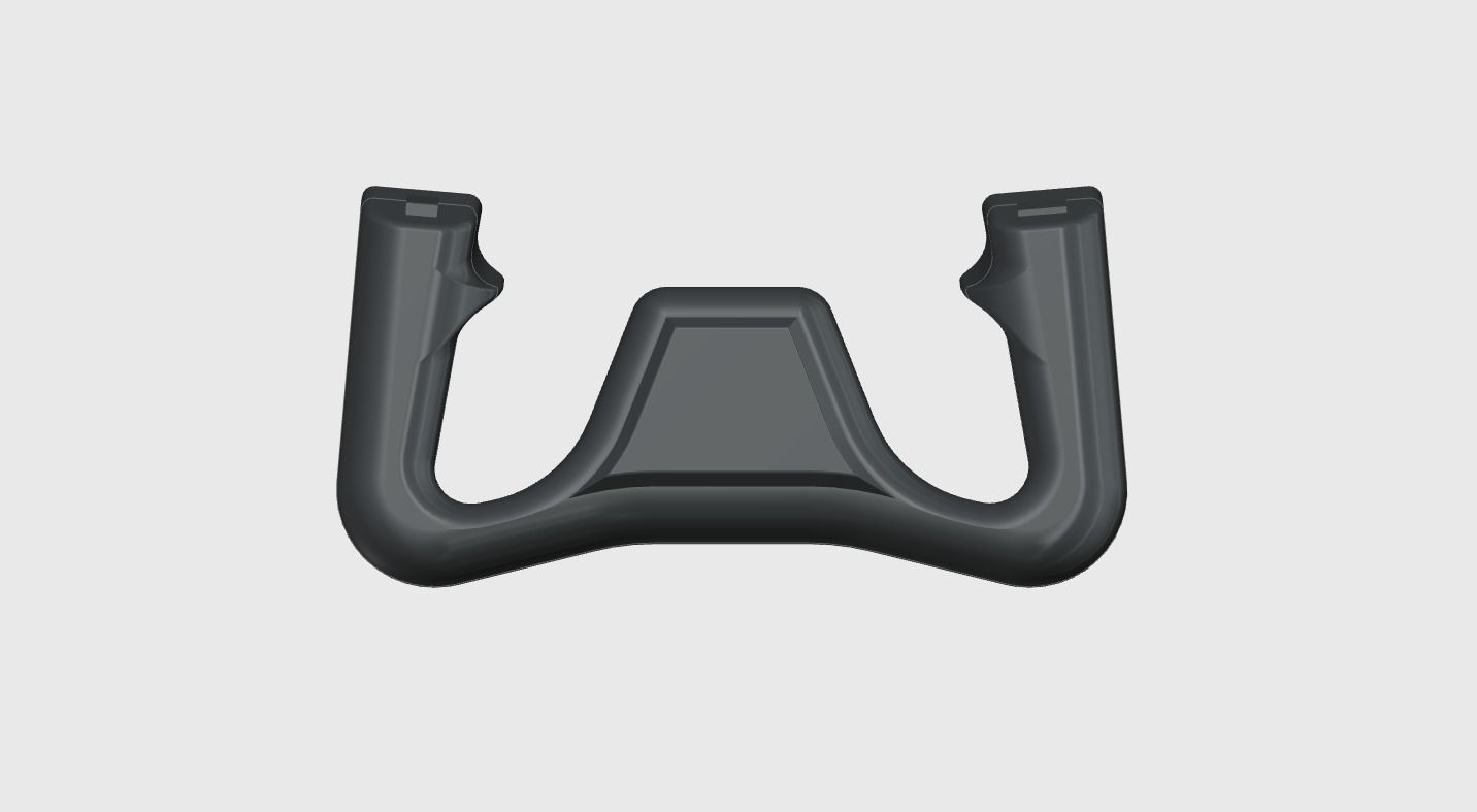 Beechcraft Style Flight Yoke for flight simulator 3D model 3D printable ...