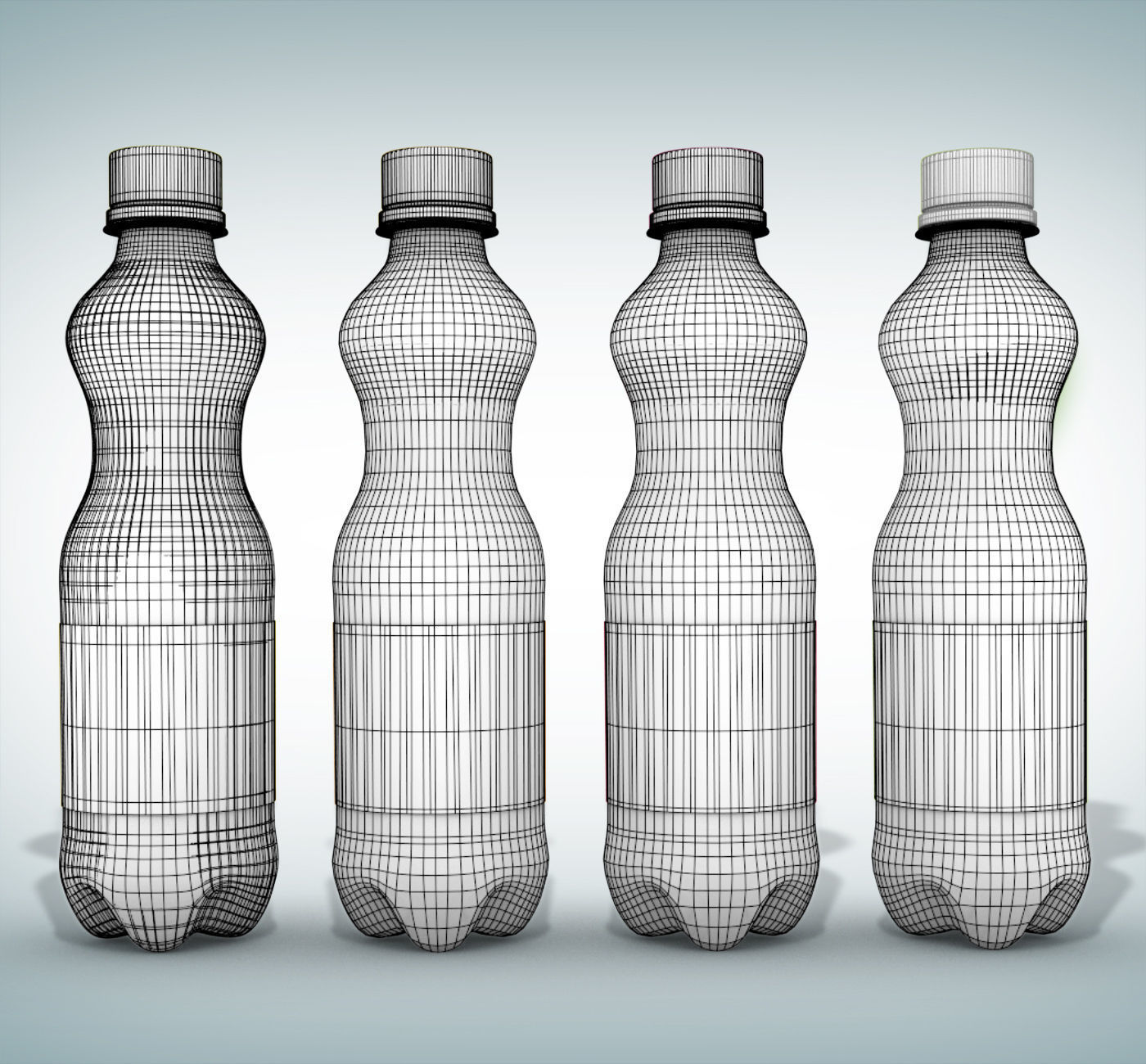 Fanta Bottles 3D model | CGTrader