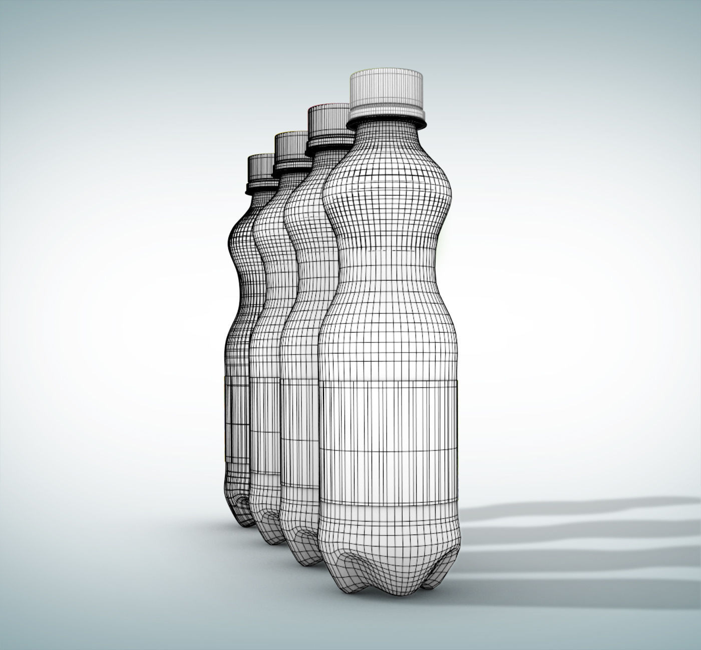 Fanta Bottles 3D model | CGTrader