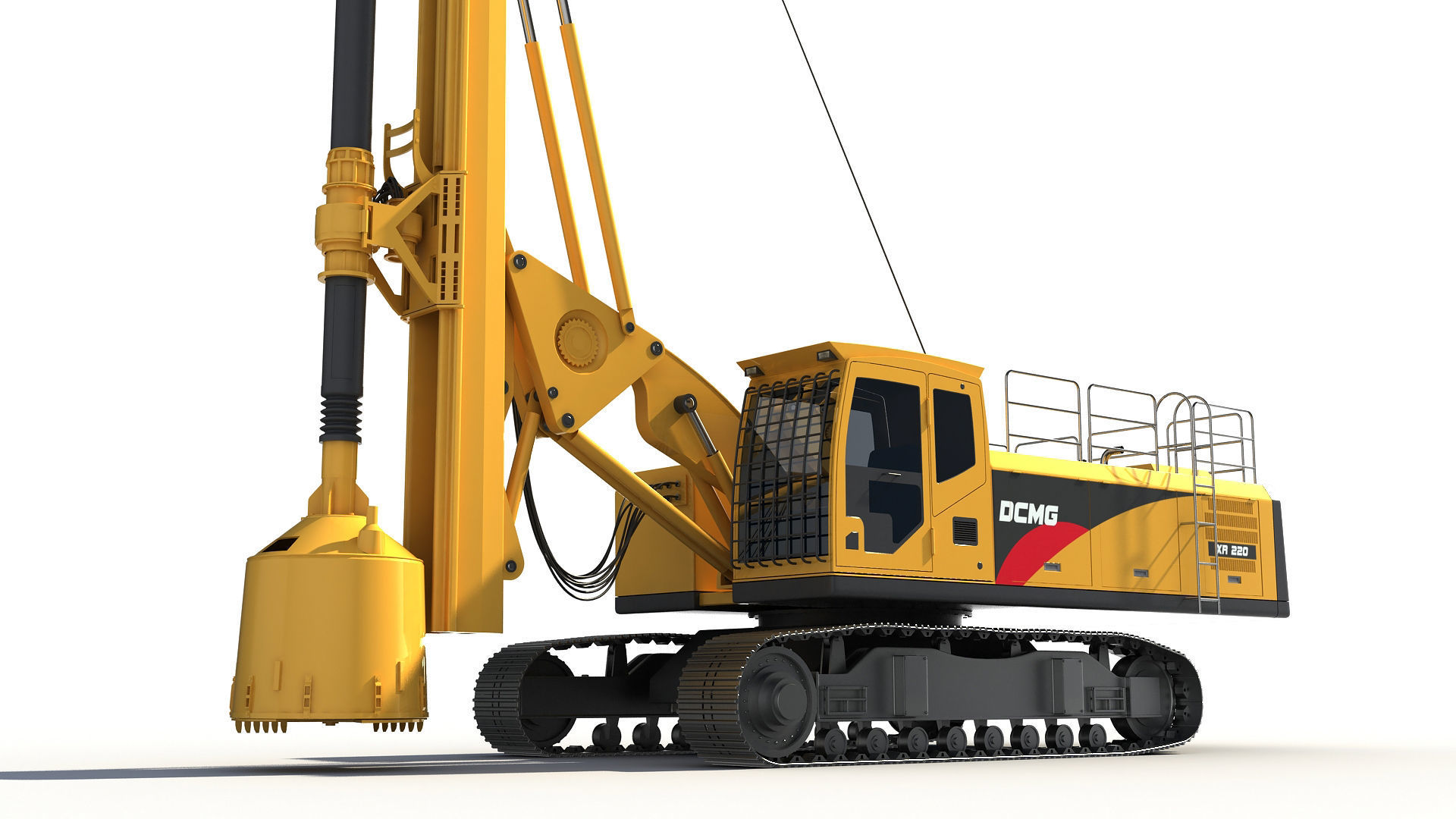 Rotary Drilling Rig 3D model | CGTrader