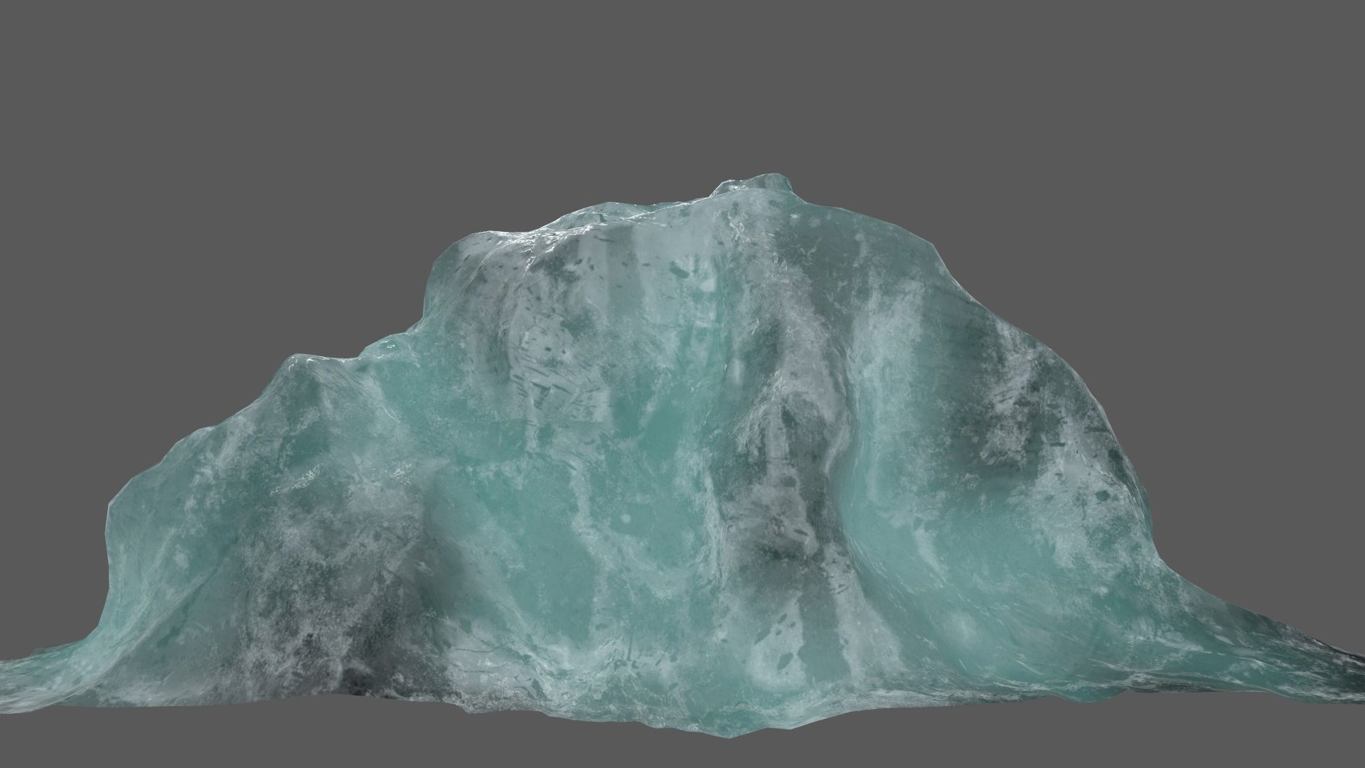 3D model Ice waterfall VR / AR / low-poly | CGTrader