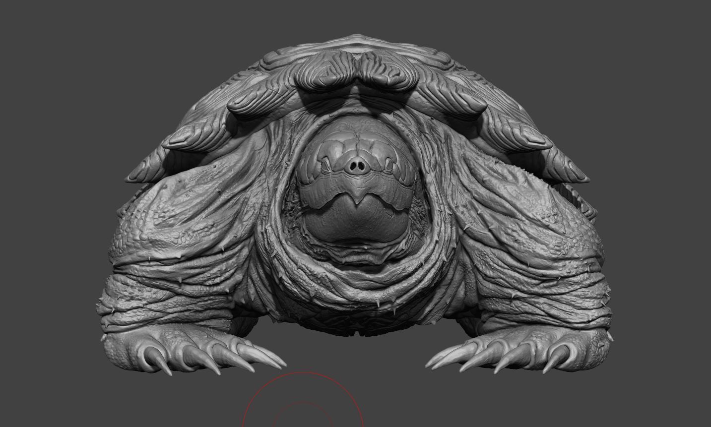 Fantasy Turtle Creature 3D model 3D printable | CGTrader