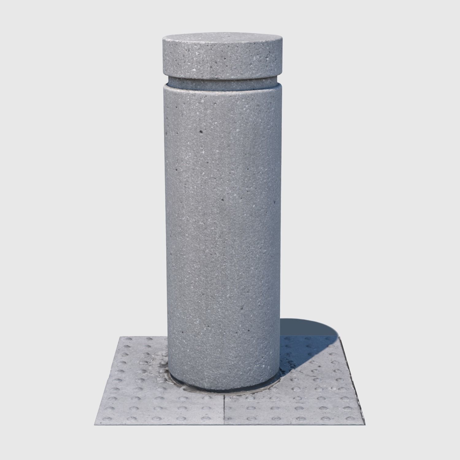 Concrete Bollard-3D Scan 3D model | CGTrader