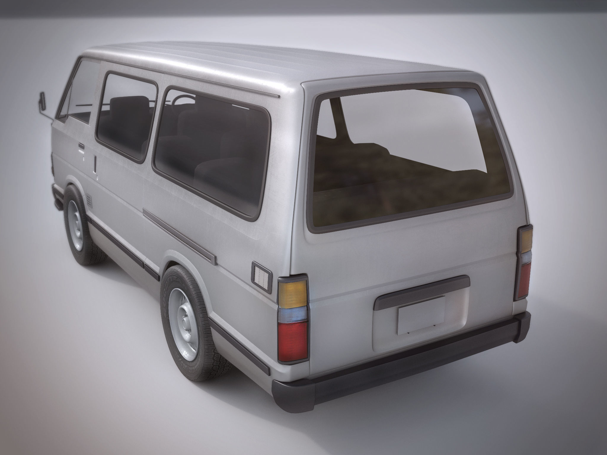 toyota hiace 1982-1989 3D model | CGTrader