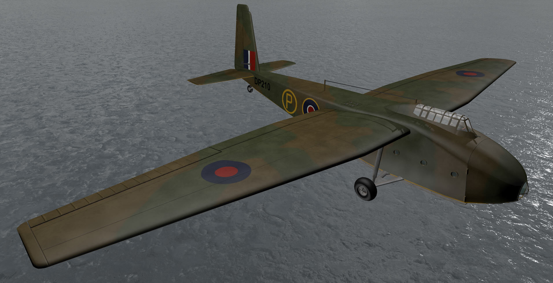 General Aircraft GAL-49 Hamilcar 3D model | CGTrader
