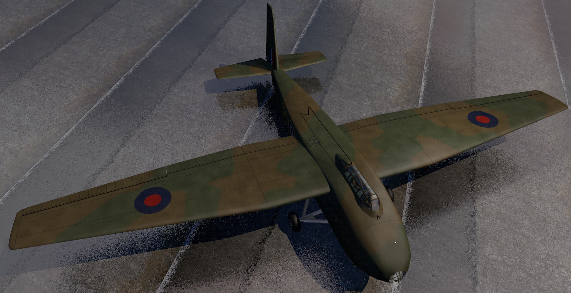 General Aircraft GAL-49 Hamilcar 3D model | CGTrader