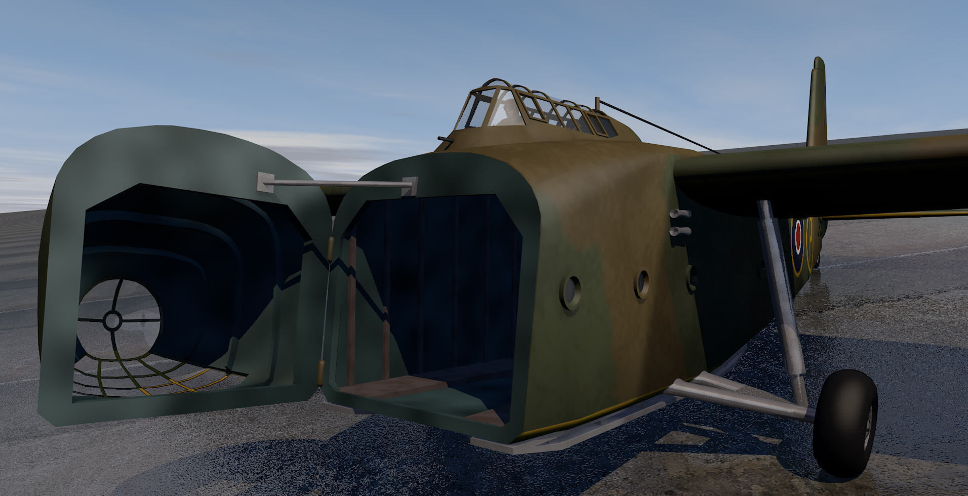 General Aircraft GAL-49 Hamilcar 3D model | CGTrader