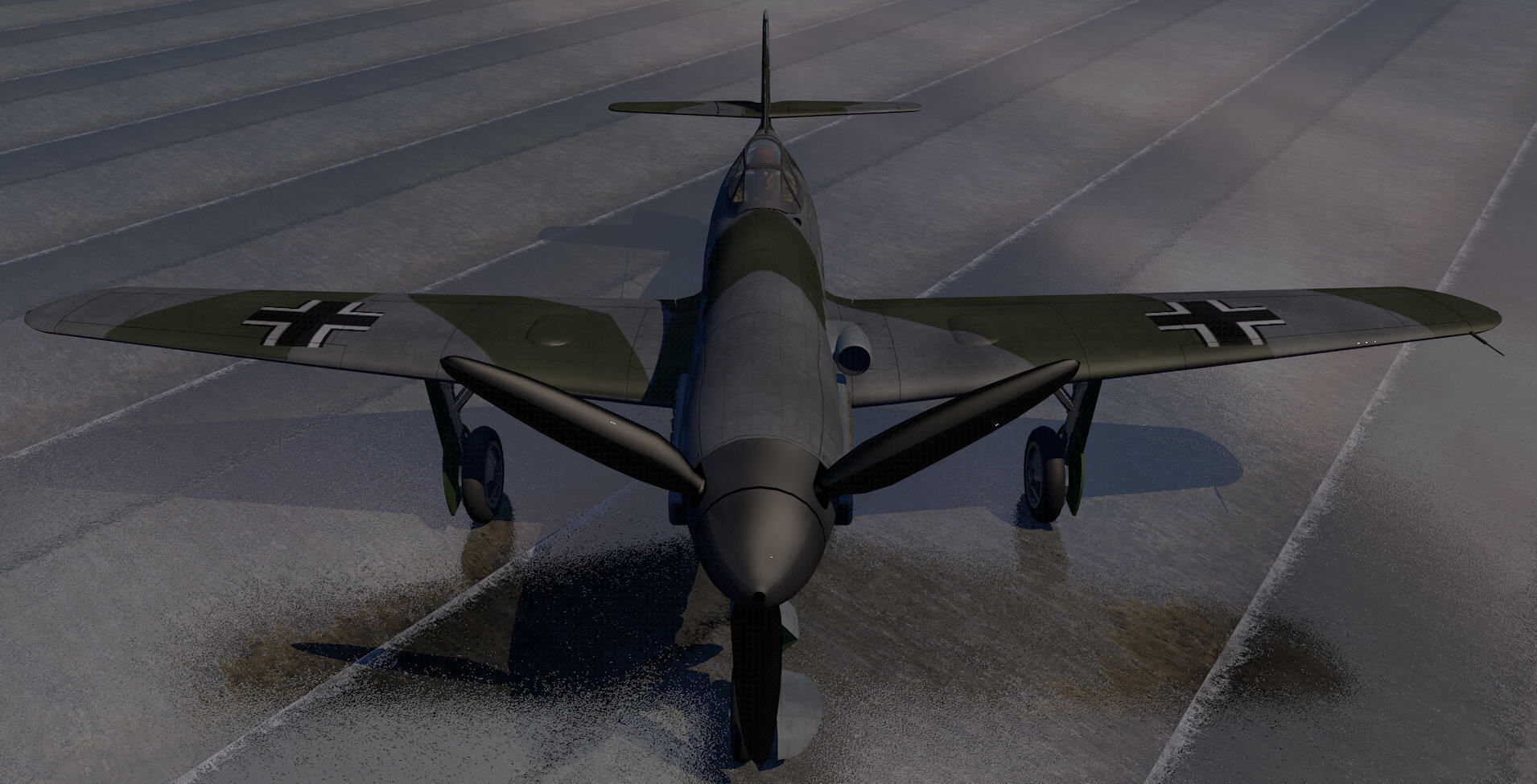 Messerschmitt Me-309 v1 3D model | CGTrader