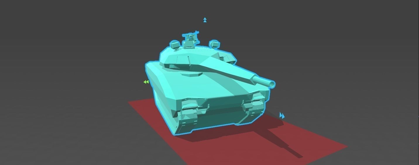 PL 01 Tank 3D model 3D printable | CGTrader