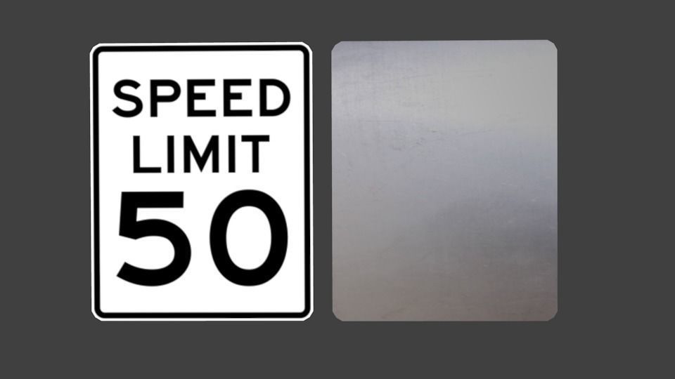 US Speed Limit and other Road Signs 3D model | CGTrader