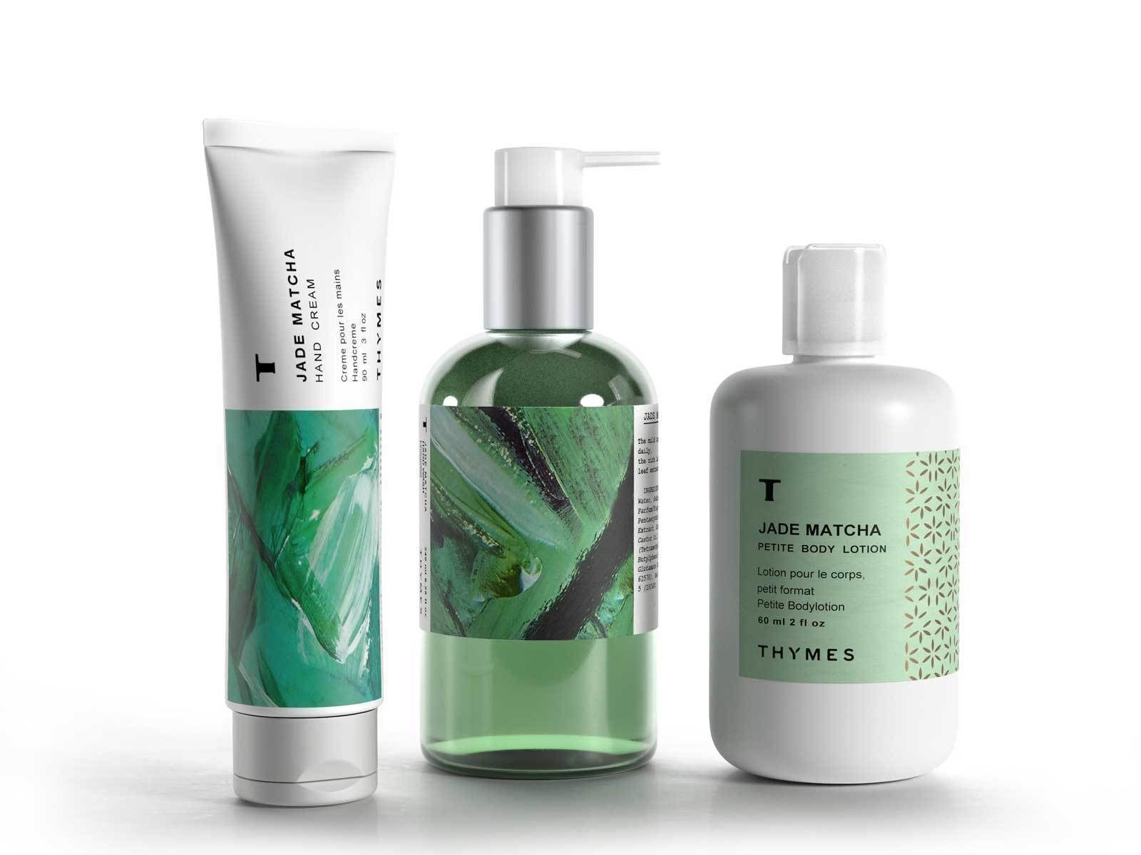 Jade Matcha Body Care Products 3D model | CGTrader
