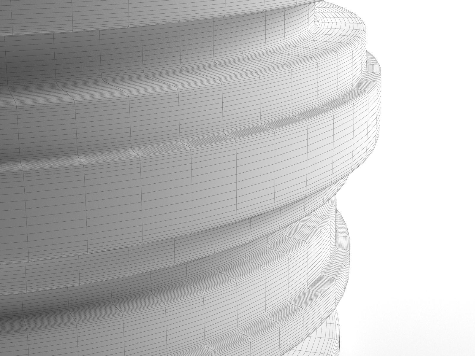 Cylinder Stool 3D model | CGTrader