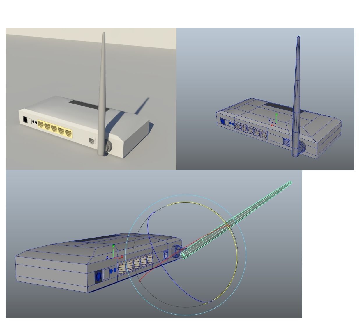 3D model Router Generic VR / AR / low-poly | CGTrader
